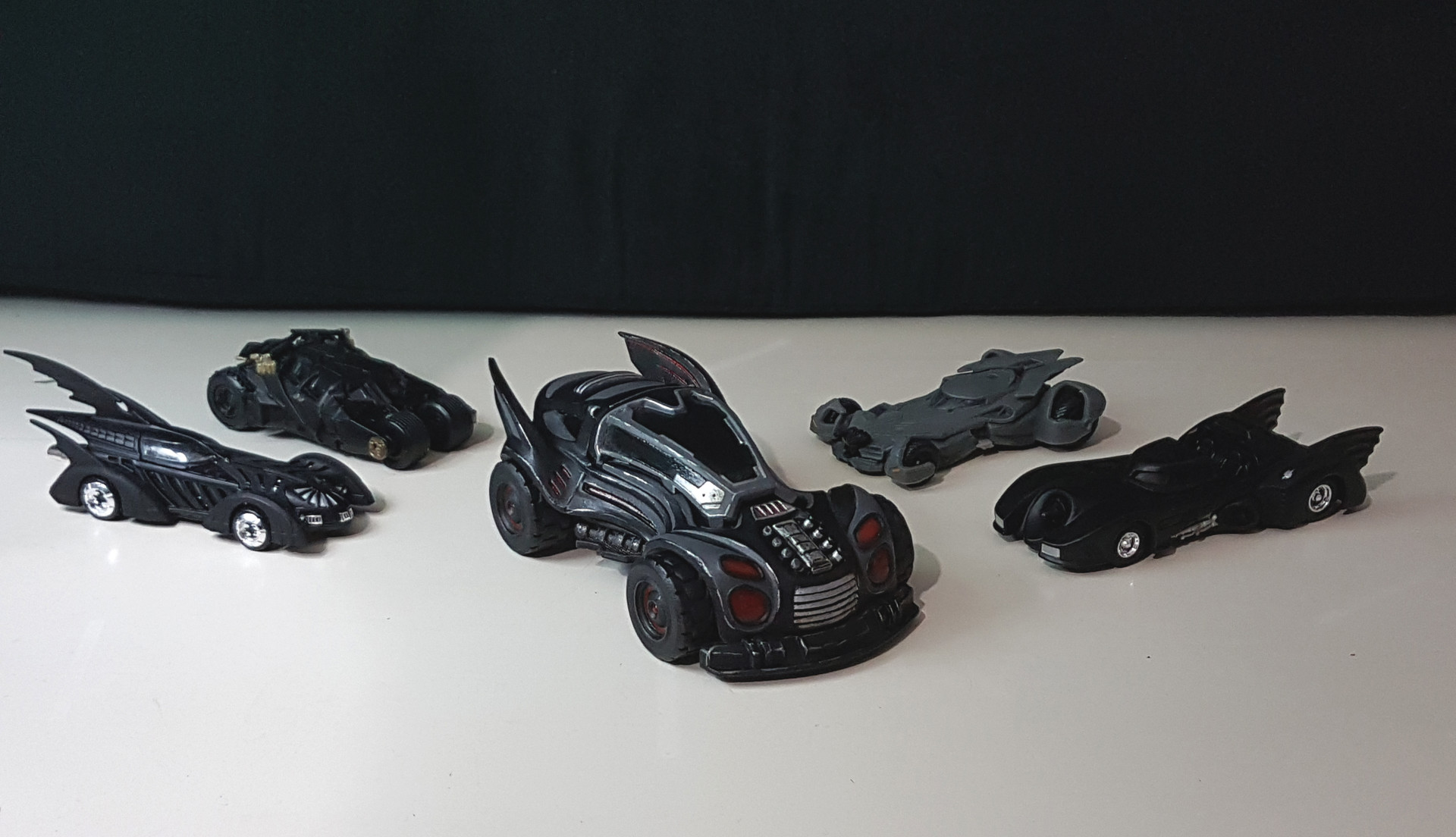 Ryan Serrano - 3d printed Tron inspired Batmobile (150mm)