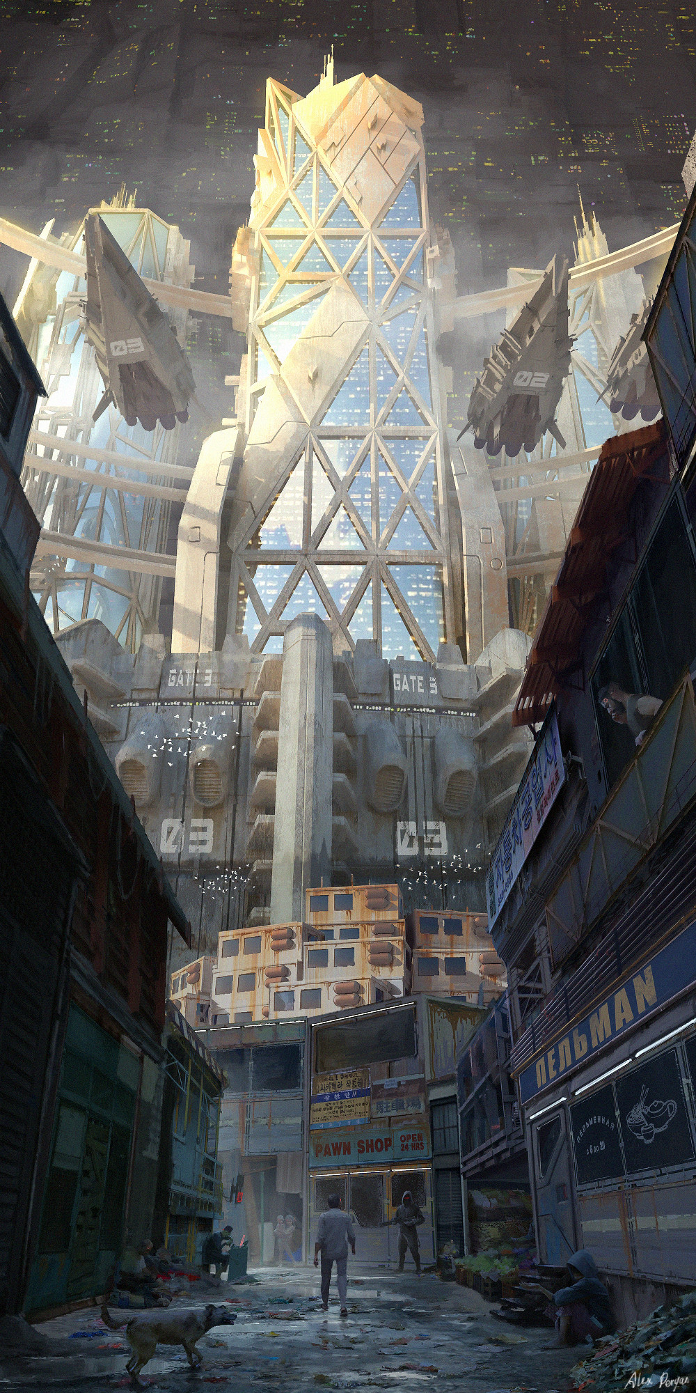 alex-peryan-megapolis.jpg (1000×2000)-花瓣网