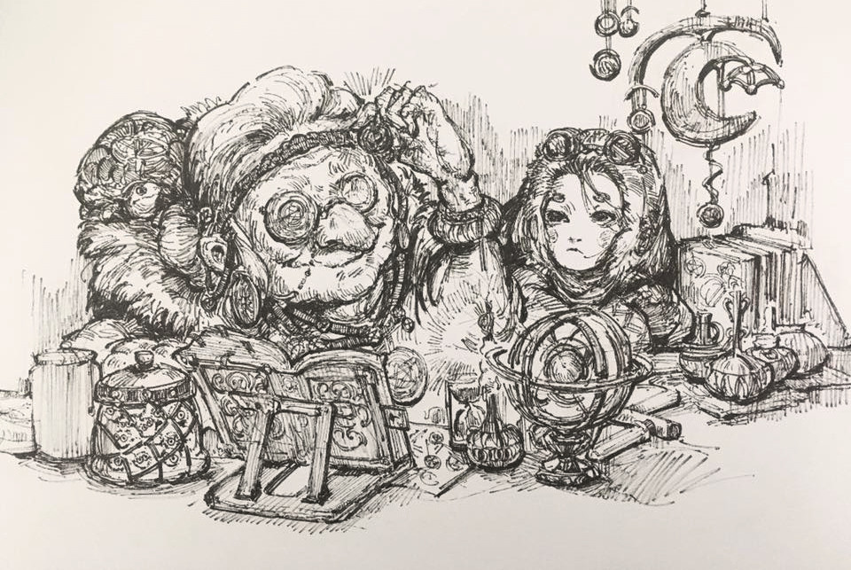 Esther Yong - Inktober Series 2016 # 2