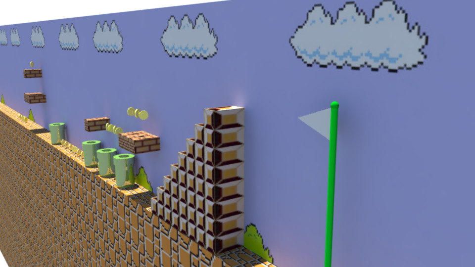 ArtStation - Mario Scenario