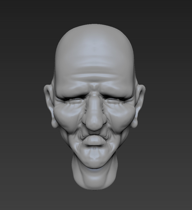 ArtStation - Old Man Head