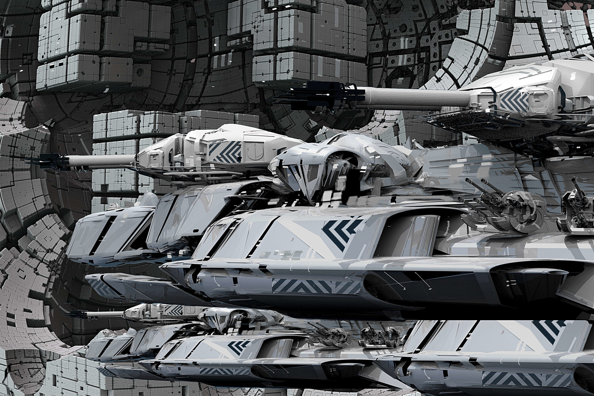 ArtStation - The Fleet.
