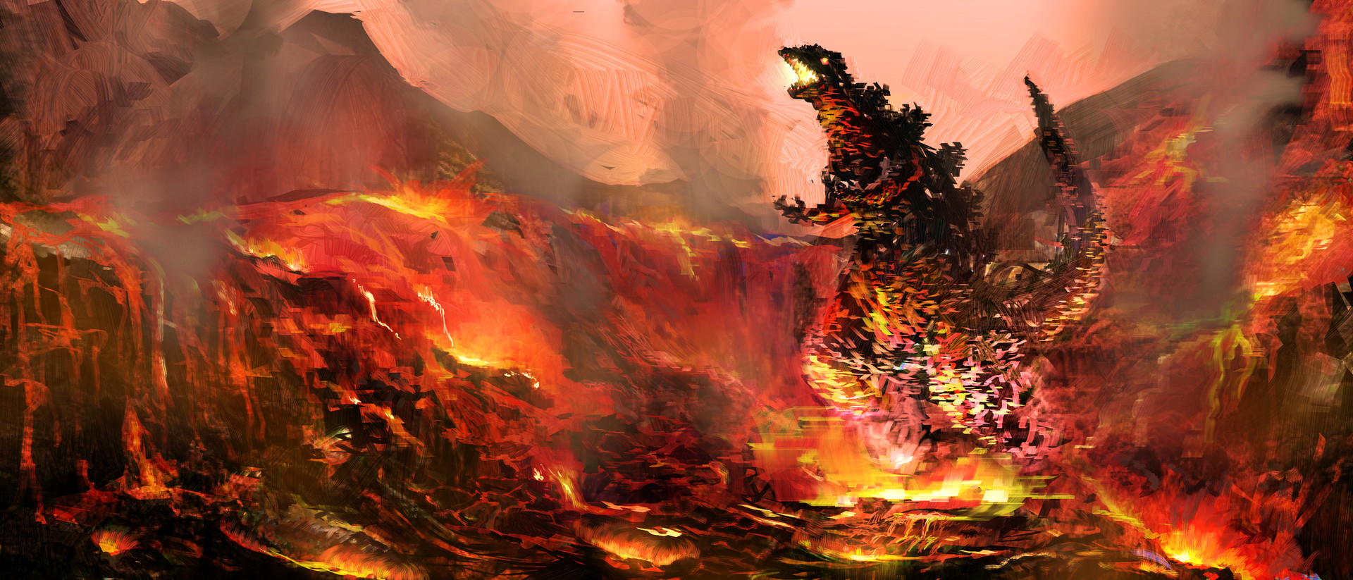 ArtStation - Godzilla