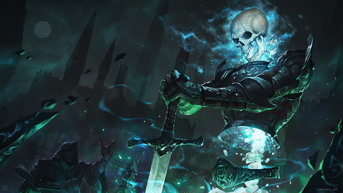 ArtStation - Raise Dead My birthday painting