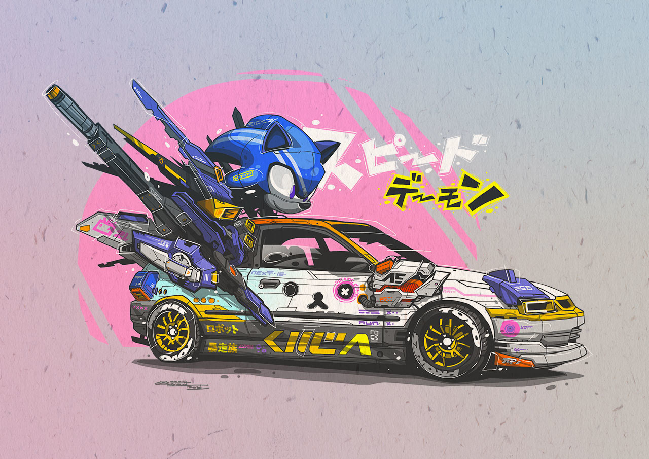 ArtStation - Demon Speeding