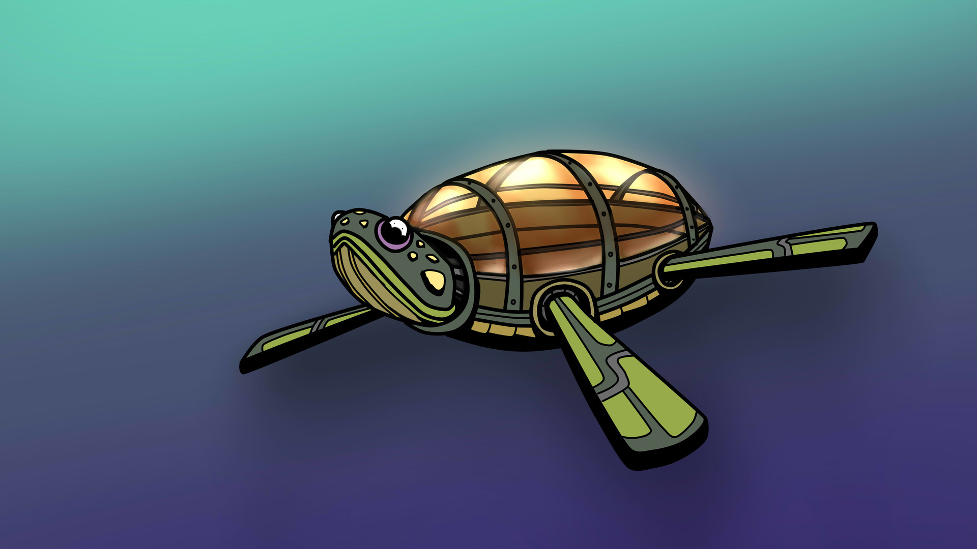 ArtStation - Turtle Submarine