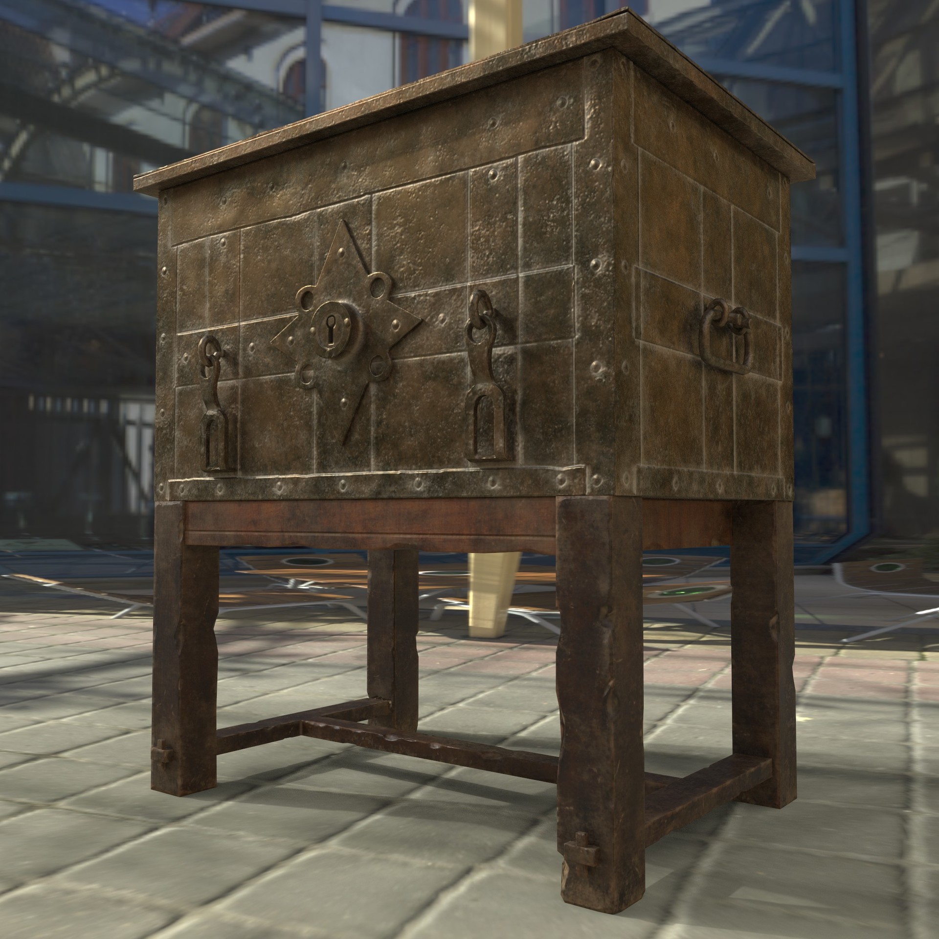 ArtStation - Metal chest