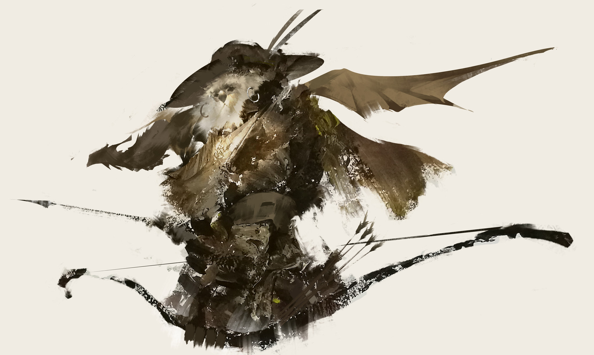 ArtStation - character practice~ old archer