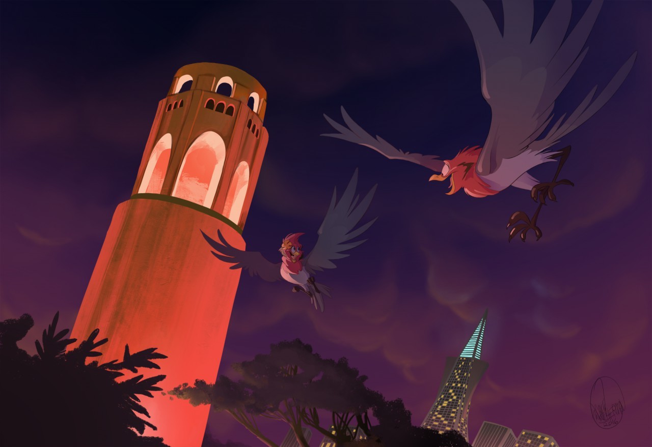 ArtStation - Fly By Night