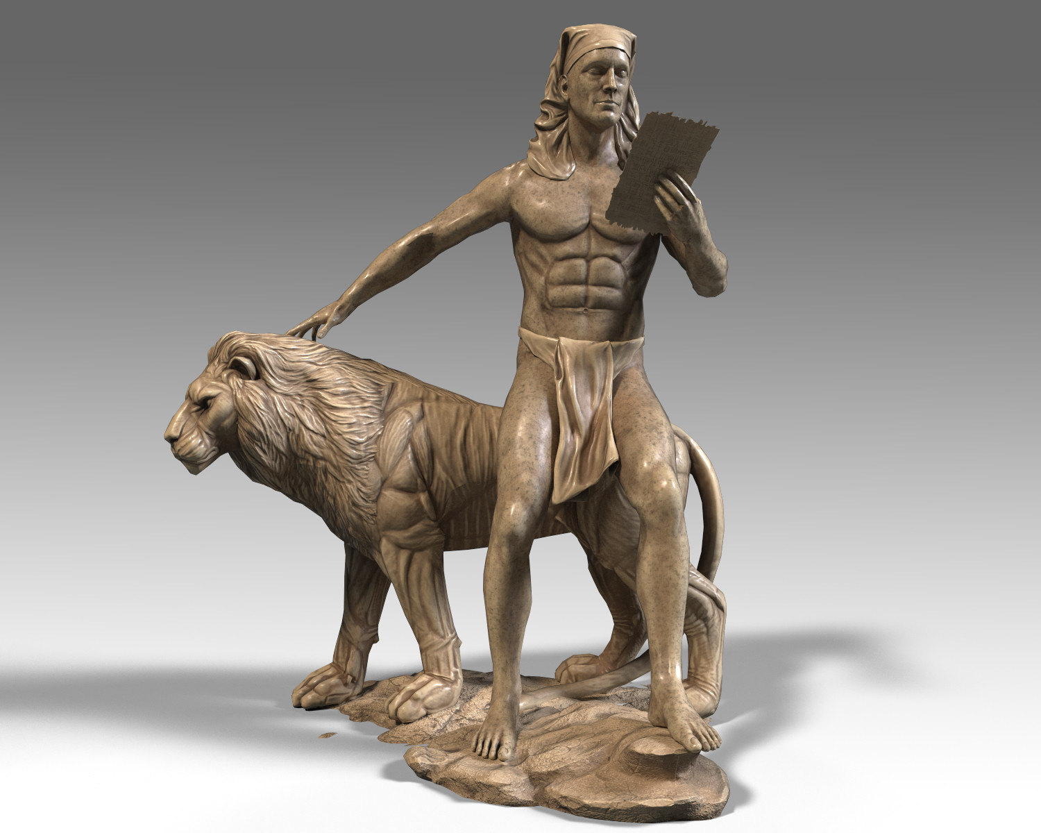 ArtStation - pharaonic statue