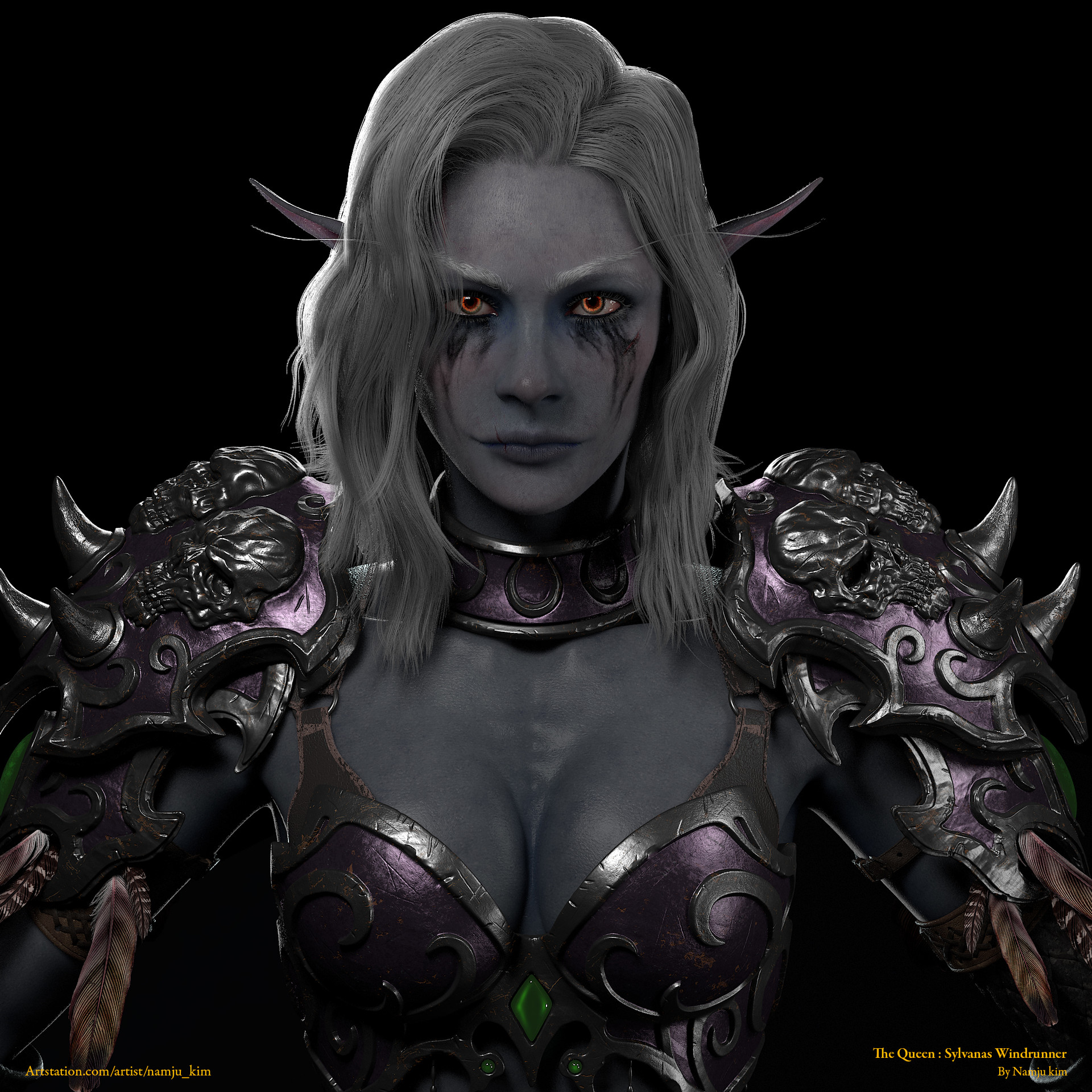 sylvanas windrunner artstation