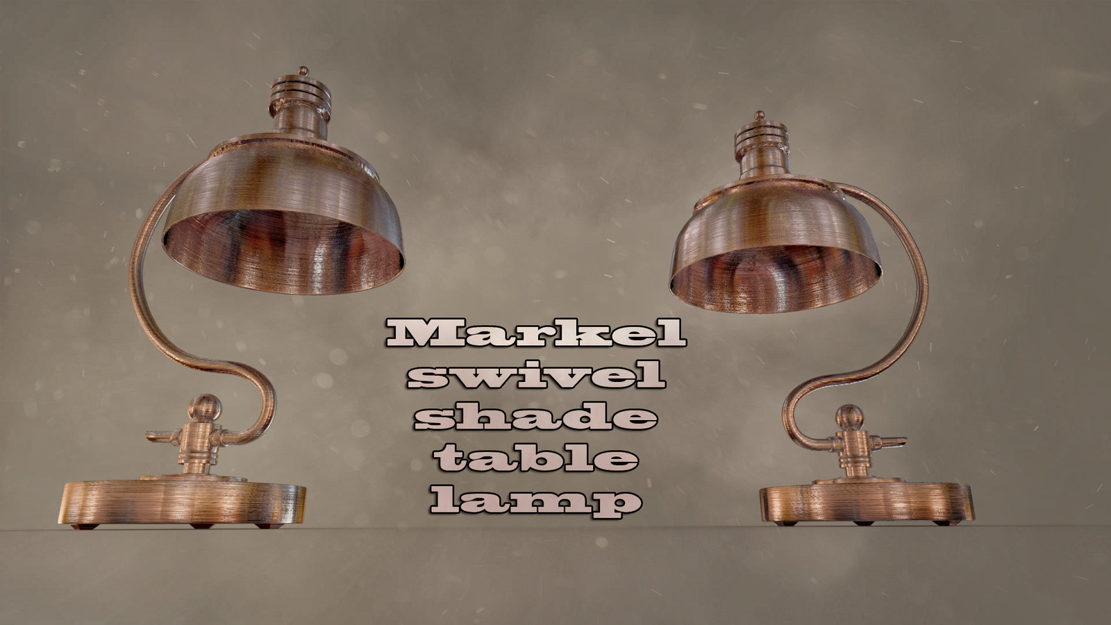 Dorian Leamy - Markel table/desk lamp Art Deco