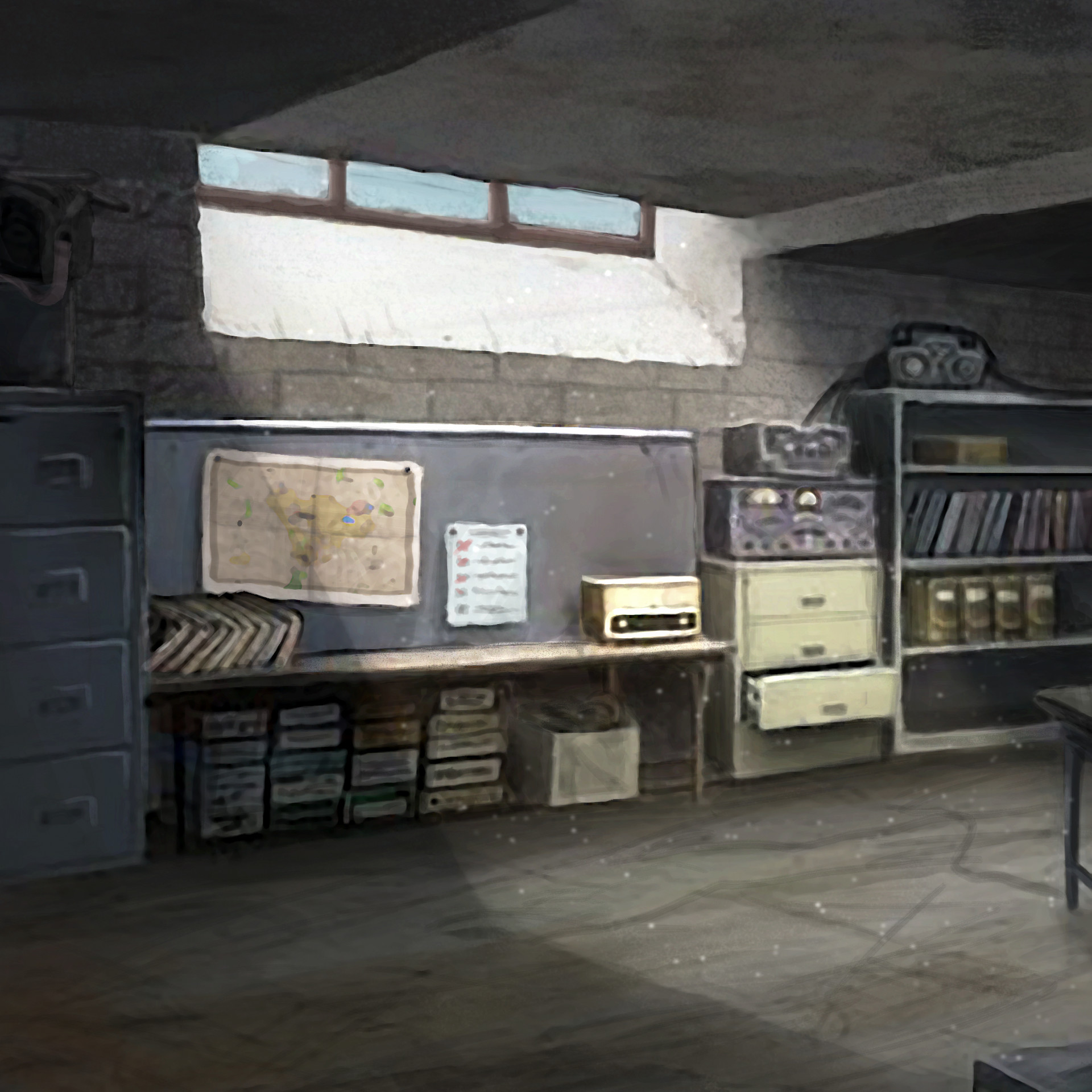 ArtStation - Fallout Basement