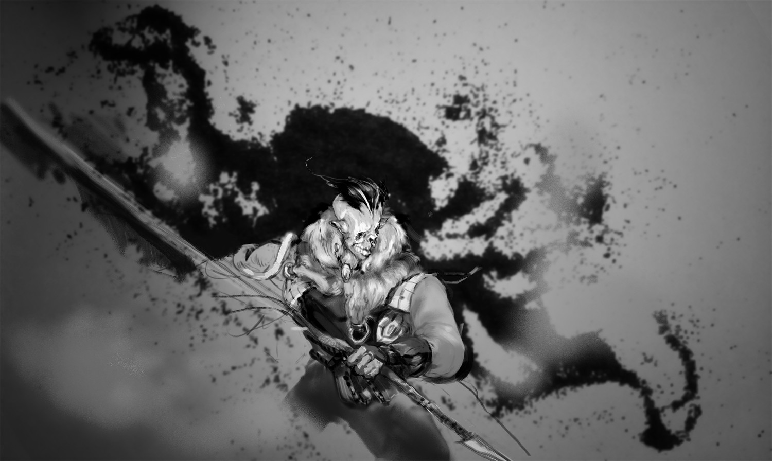 ArtStation - Dust fighter - Sketch