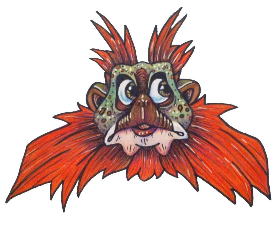 ArtStation - Scruff-Lizard Creature Headshot