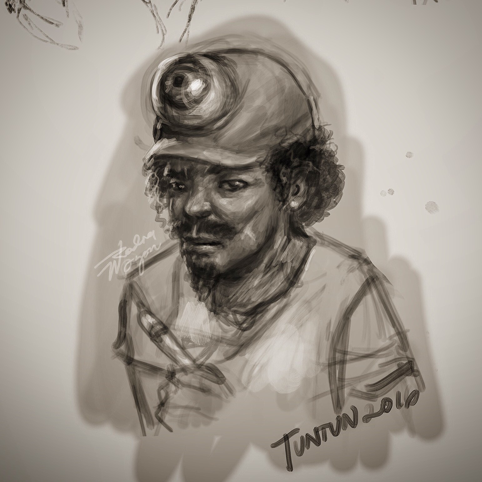 Tuntun Dizon - Funsketch: Pepito and Paeng, Weird Capped duo