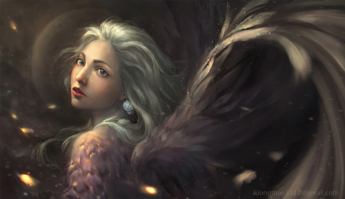 ArtStation - Portrait angel