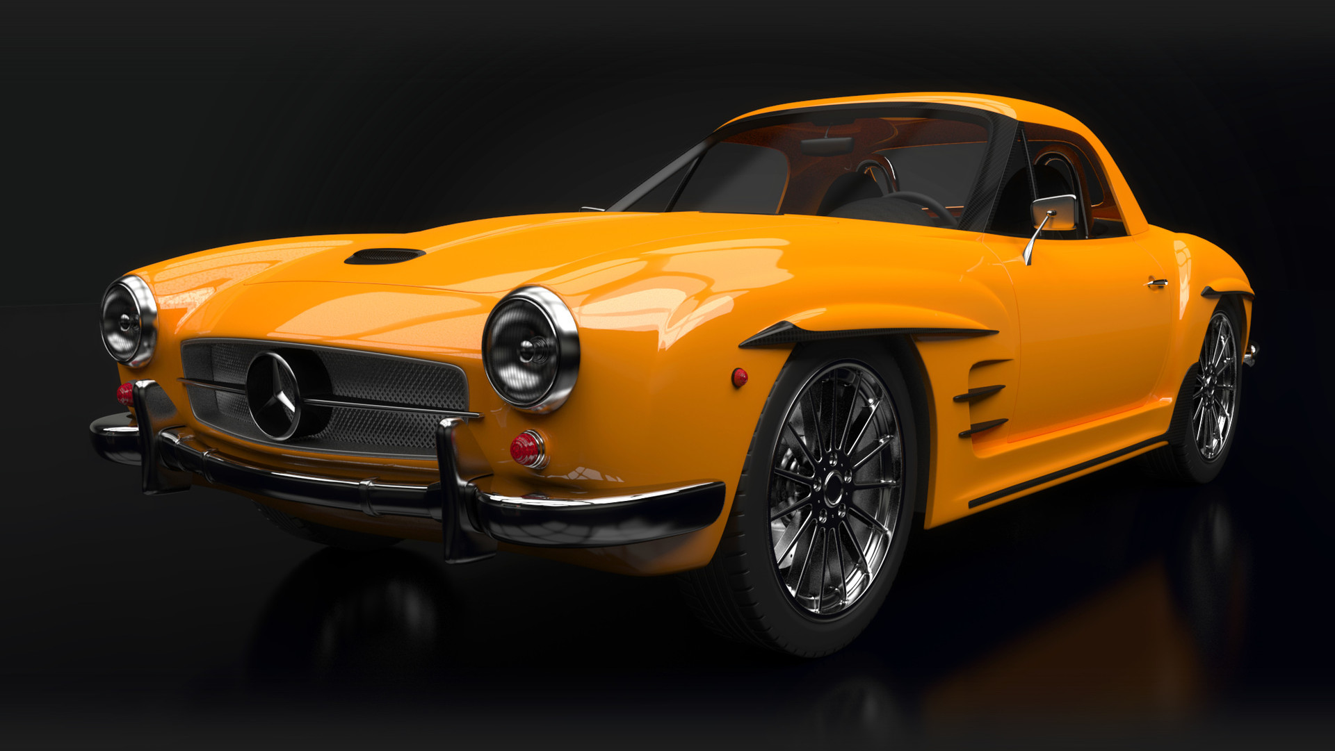 ArtStation - mercedes Car