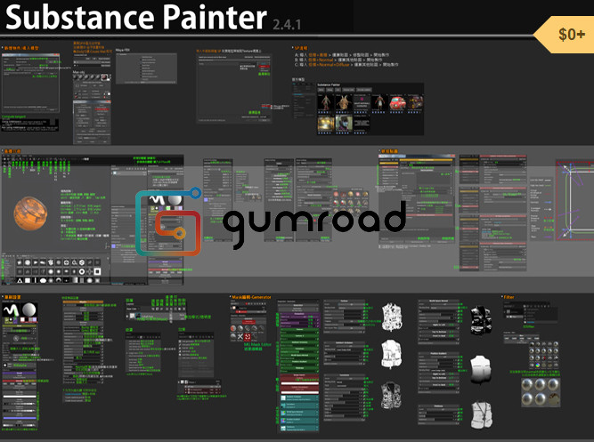 ArtStation - Substance Painter parameter description