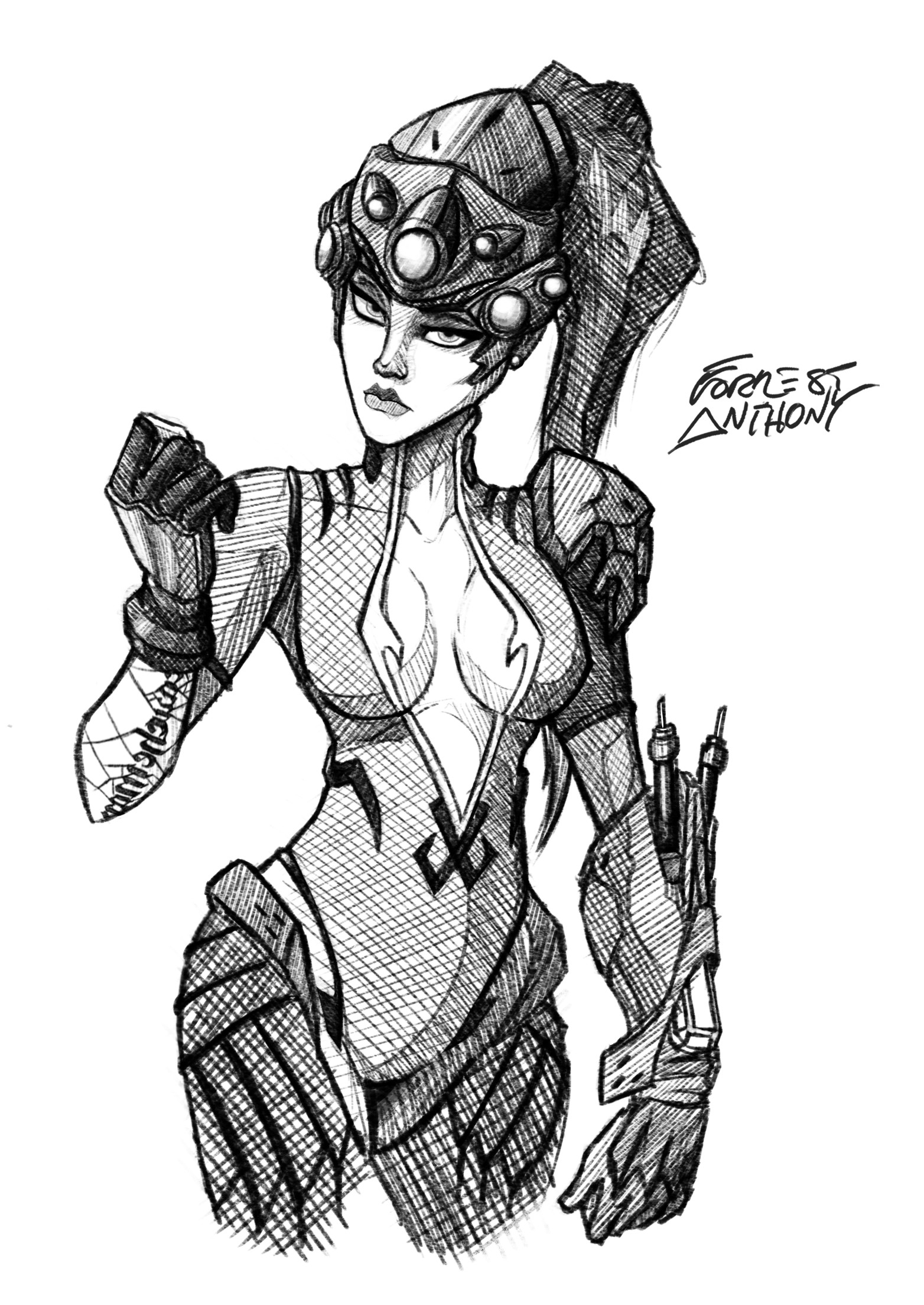 how to draw overwatch heroes