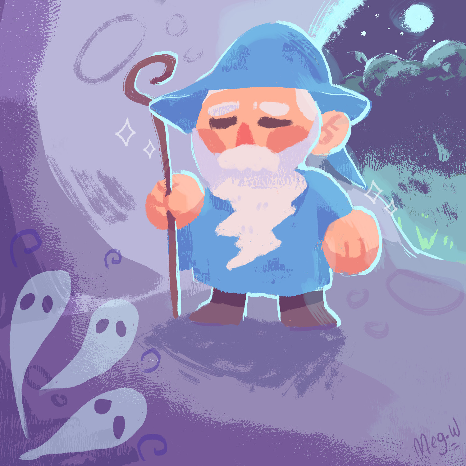 ArtStation - Brave wizard