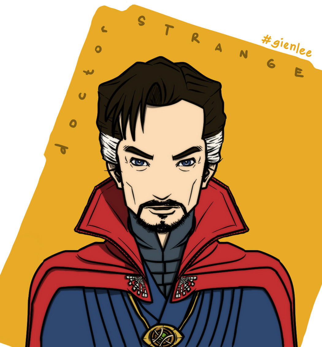 ArtStation - Doctor Strange avatar design