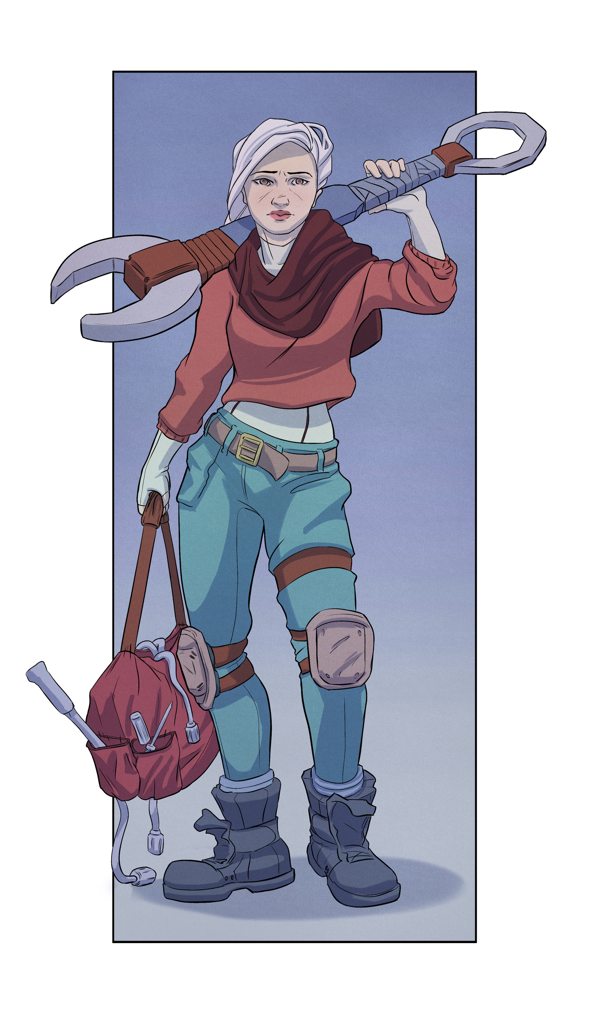 ArtStation - Space Mechanic Concept