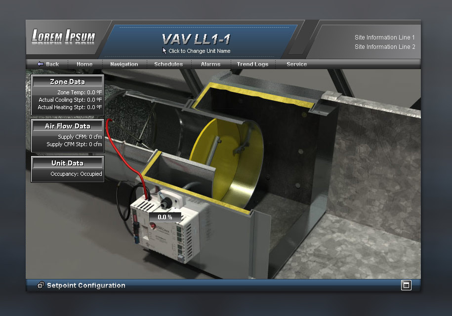 David Flagg - HVAC Graphic Interface Design