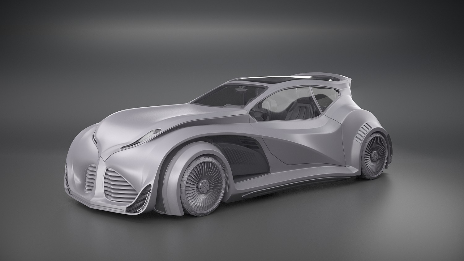 ArtStation - Classic car in 2055