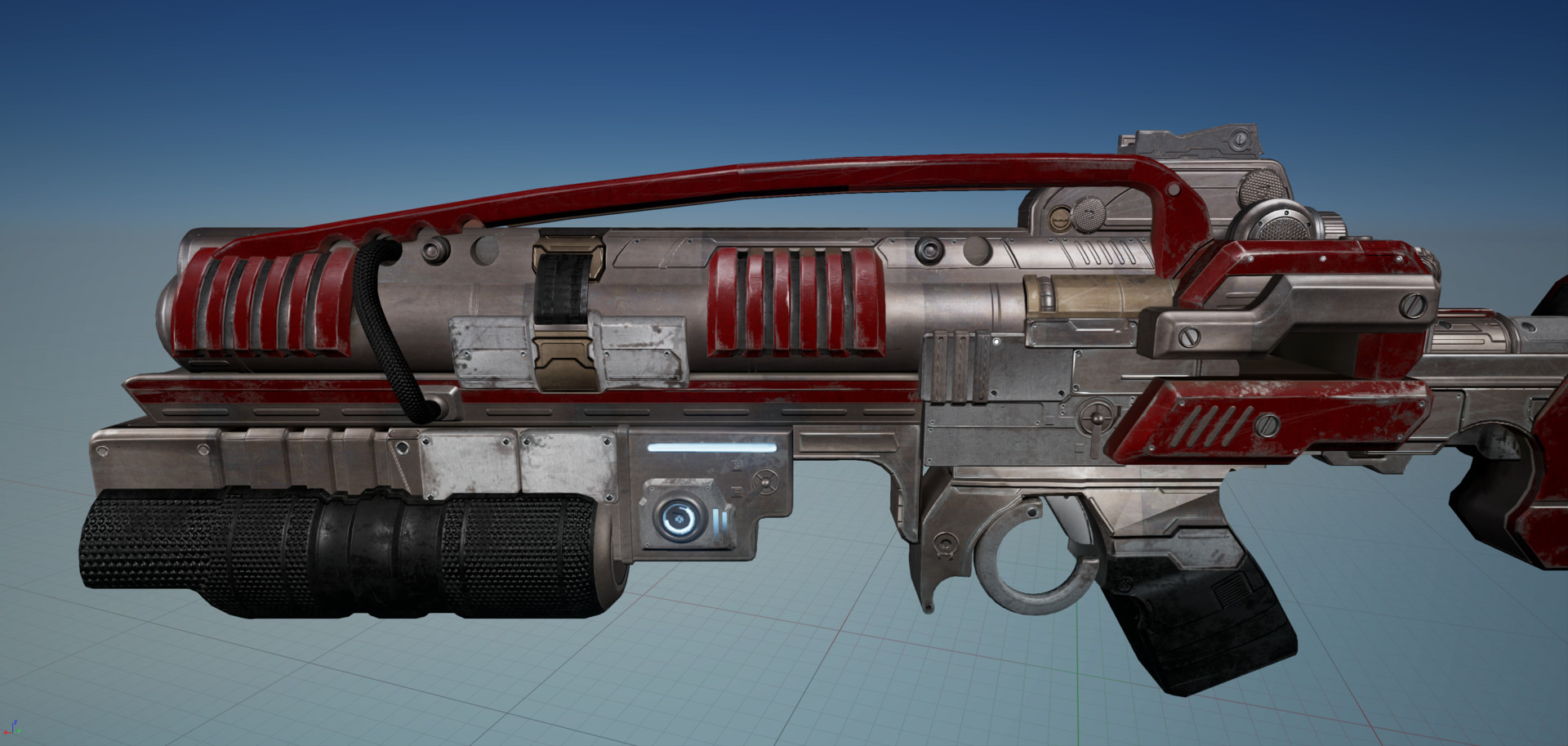 Futuristic Rocket Launcher