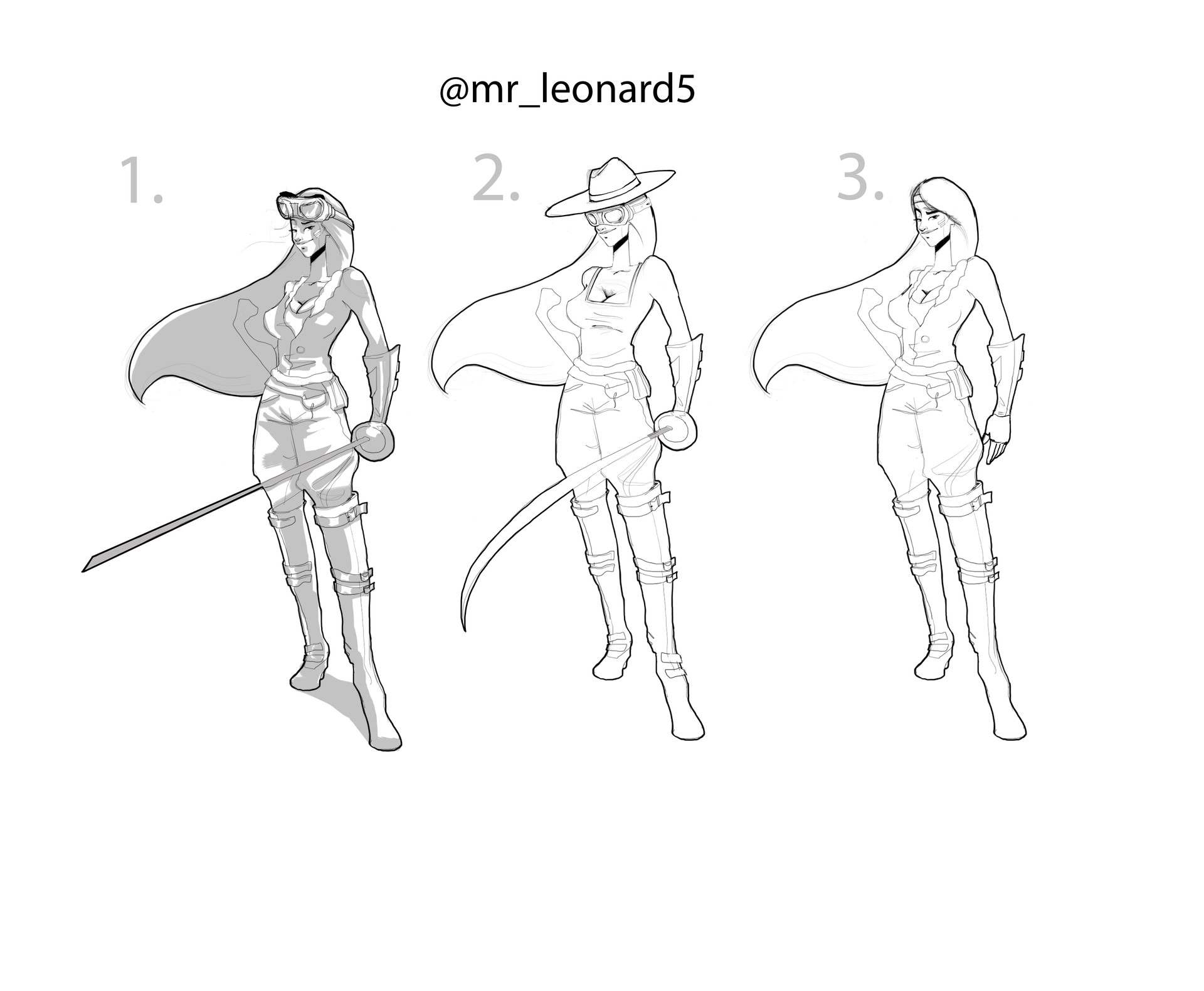 ArtStation - Female Design Process