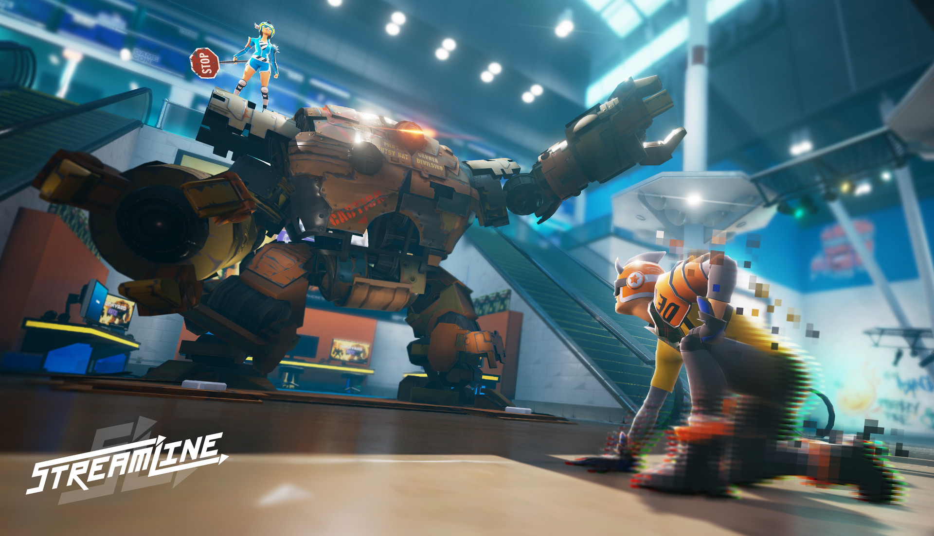 ArtStation - Streamline, GameCon map