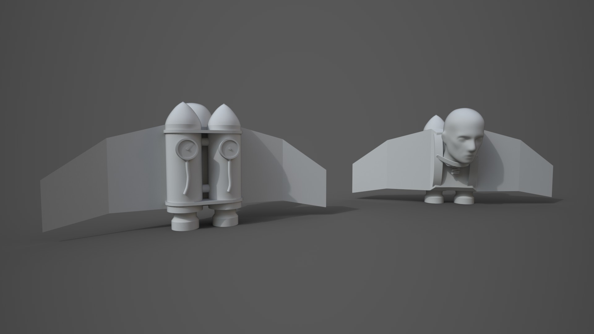 ArtStation - Jetpack Head [Untextured]