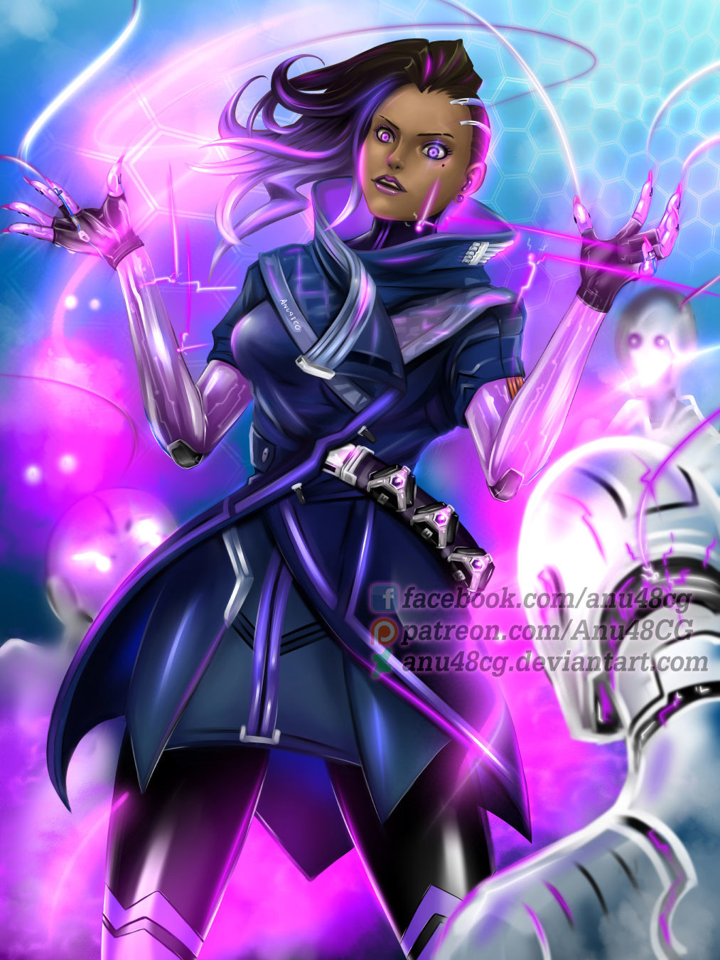 ArtStation - sombra [Overwatch][ver.Normal]