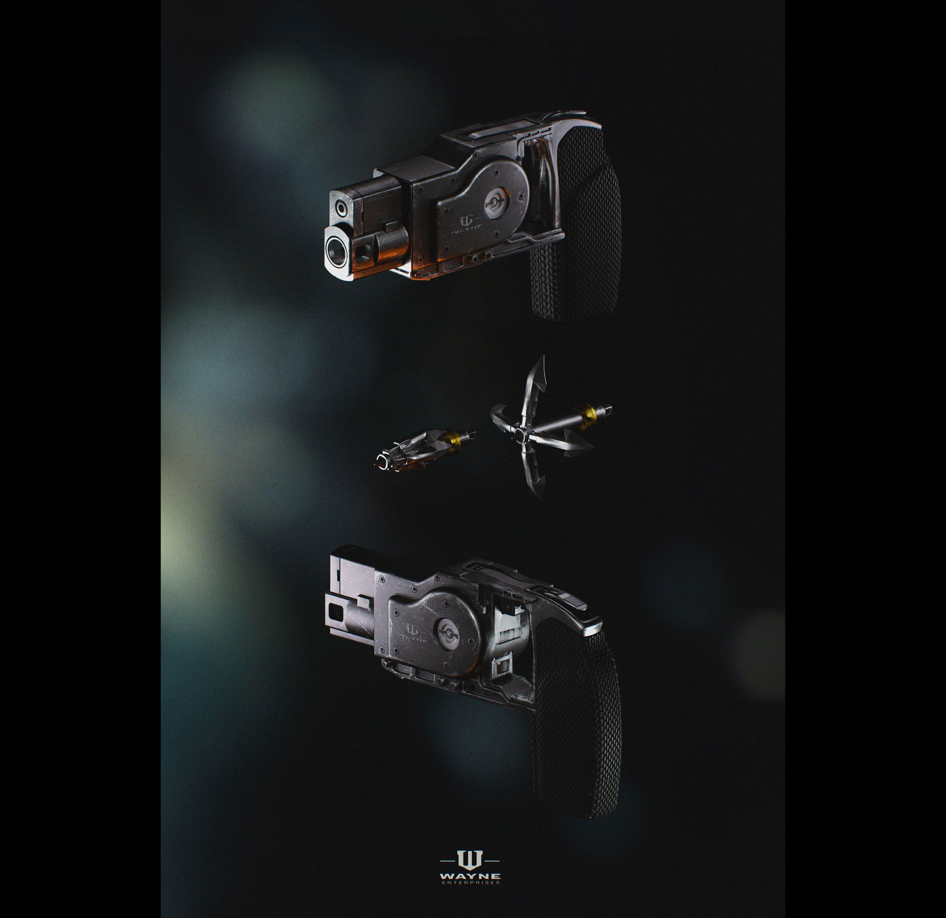 ArtStation - GRappling Gun
