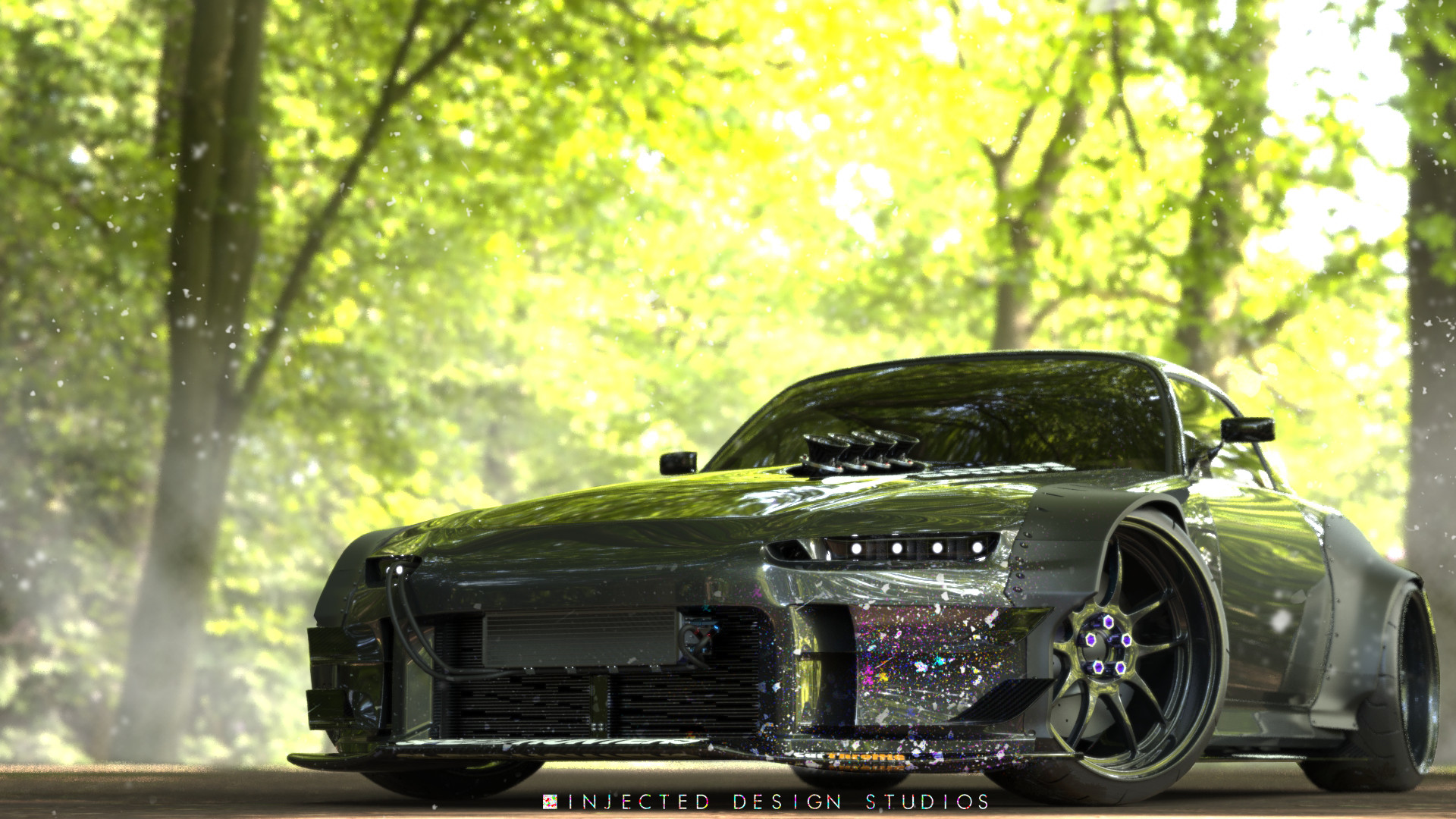 ArtStation - Widebody Honda S2000
