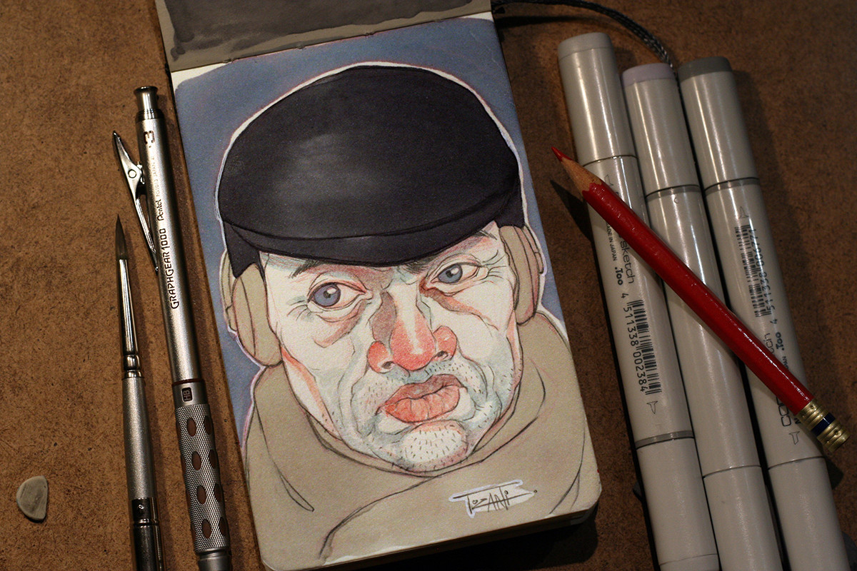 Tozani - Sketches Portraits 2015