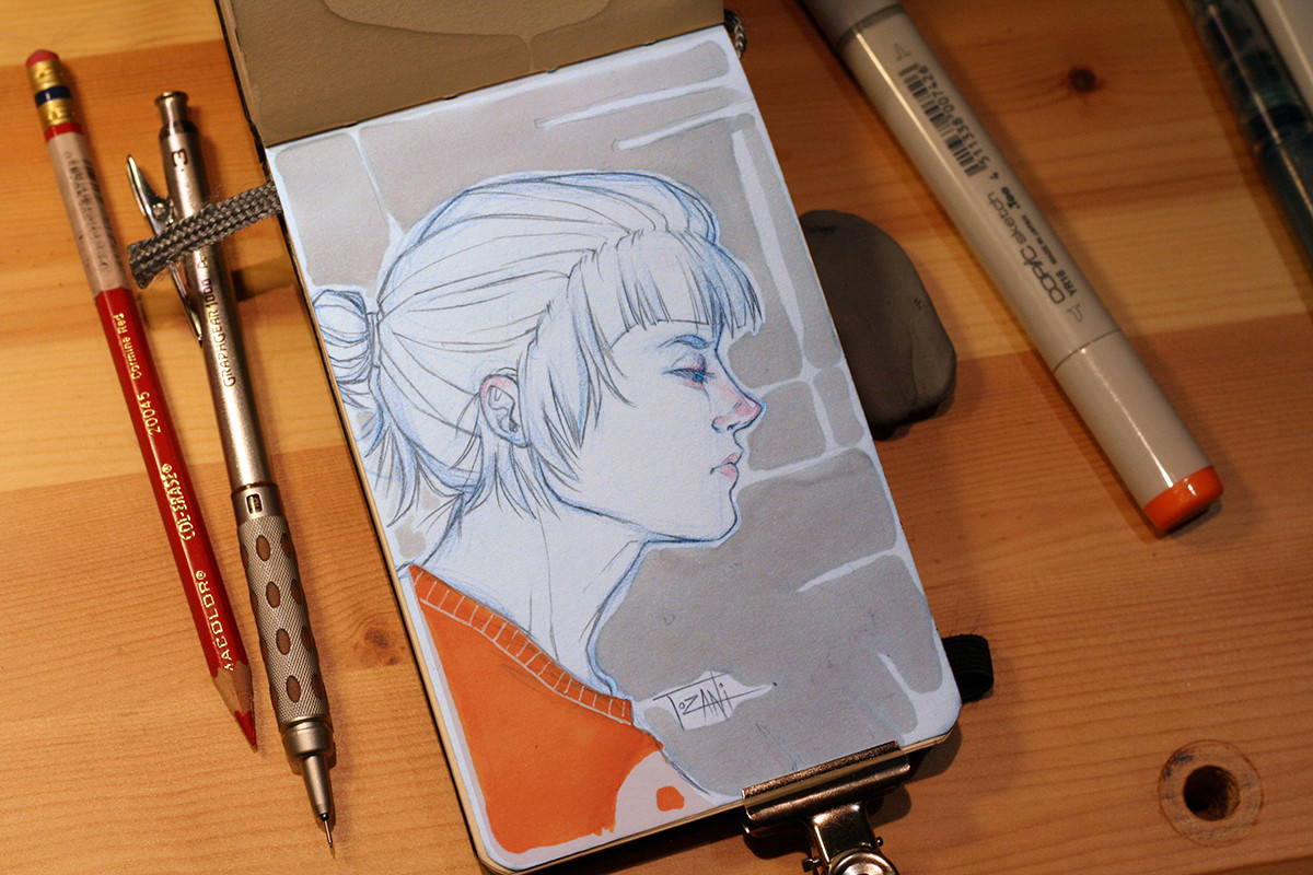 Tozani - Sketches Portraits 2015