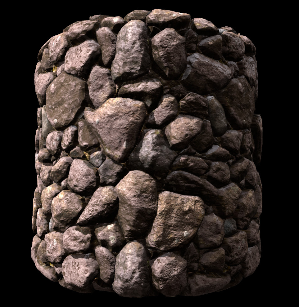 ArtStation - Stone Tile