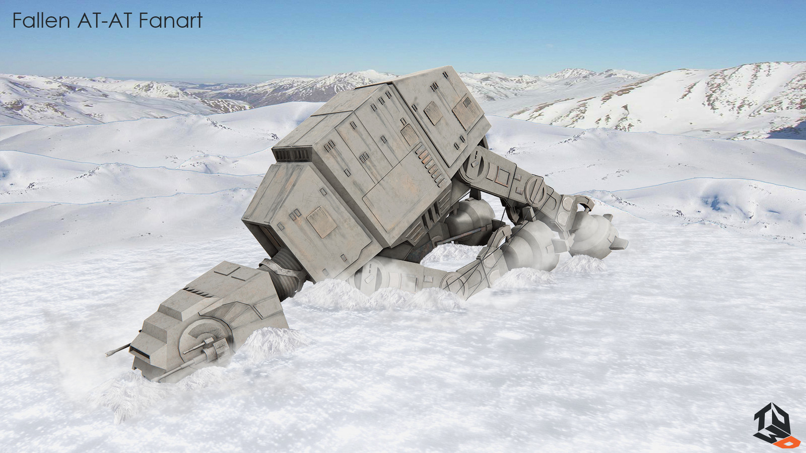 Tom JW - Fallen AT-AT Fanart