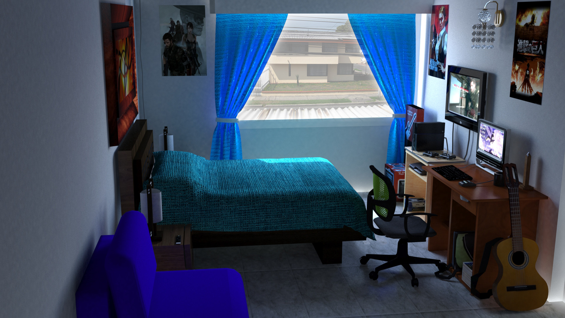 ArtStation - My 3d room