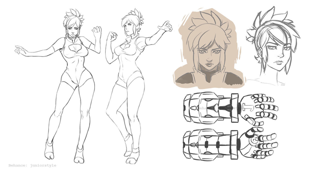 ArtStation - Electron maiden