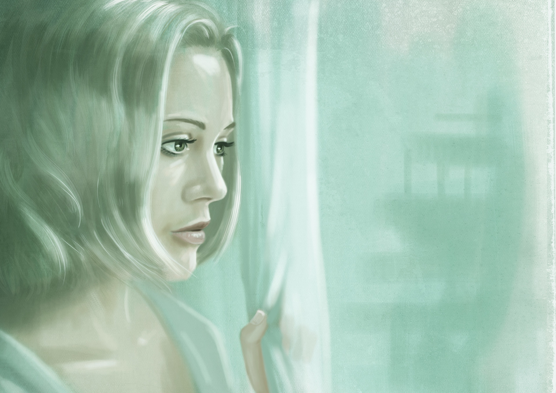 ArtStation - Window Girl