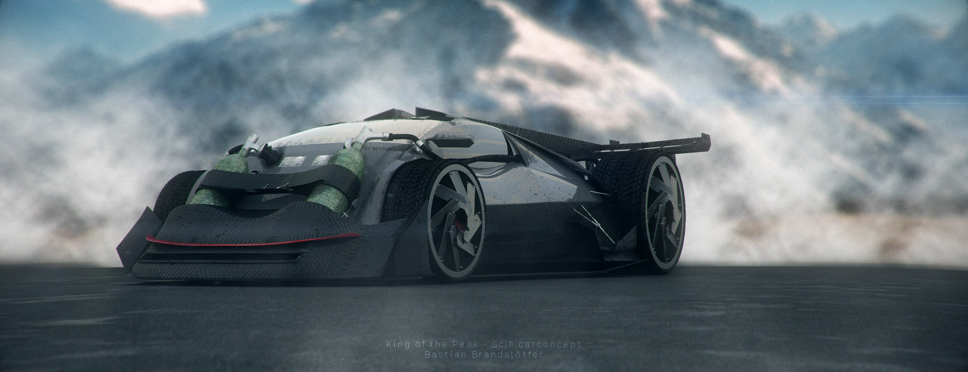 ArtStation - Scifi Car-concept: bast.y Trailblazar One