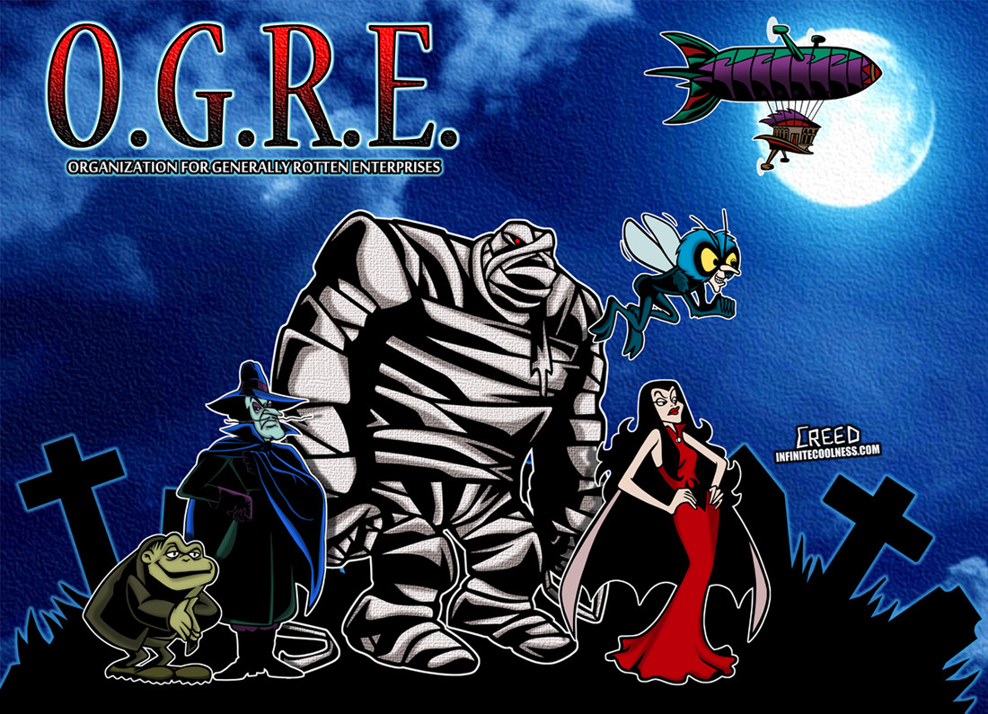 ArtStation - O.G.R.E. from Drak Pack!