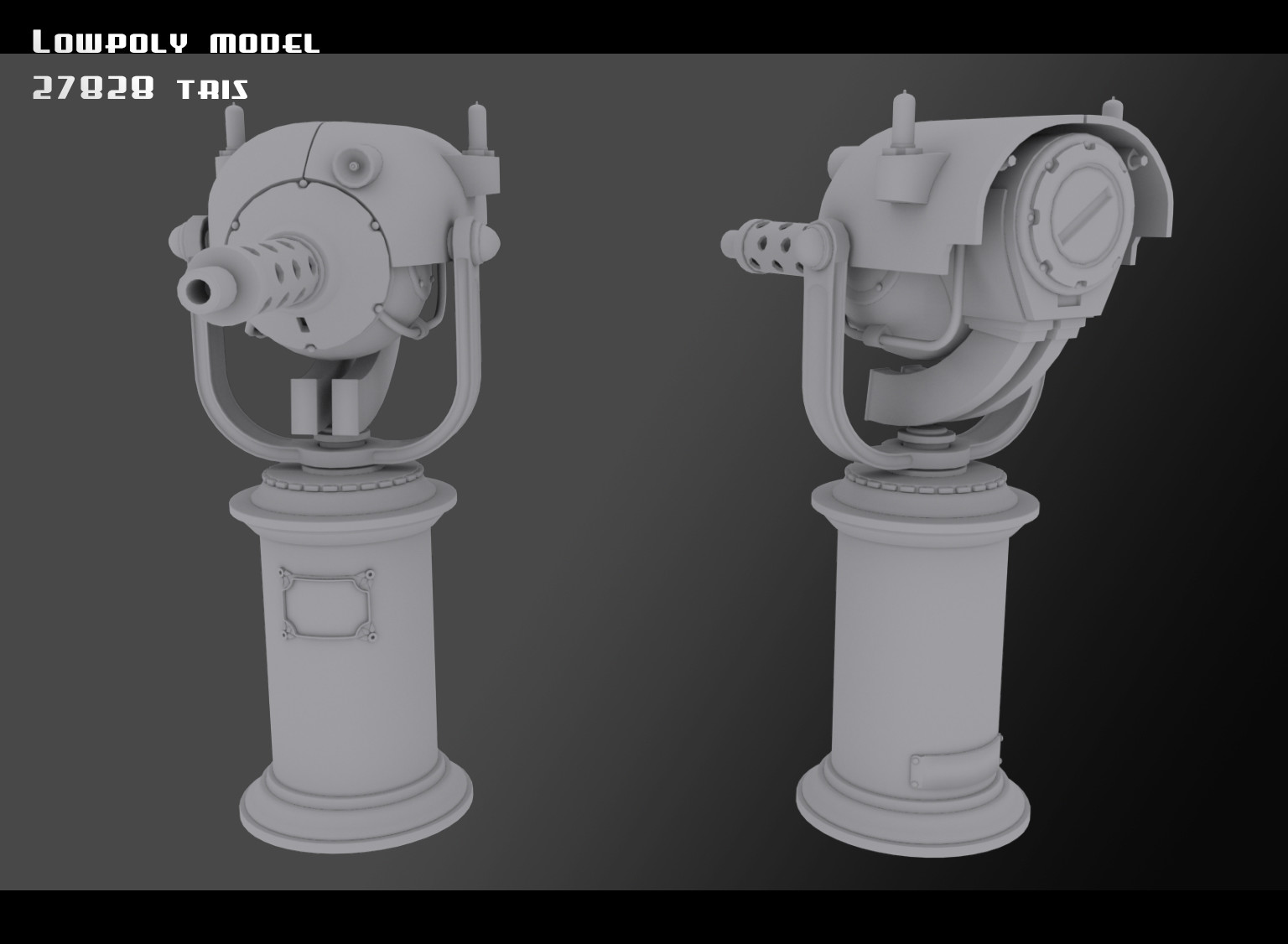 Sergey Kozyrev - BioShock Infinite turret