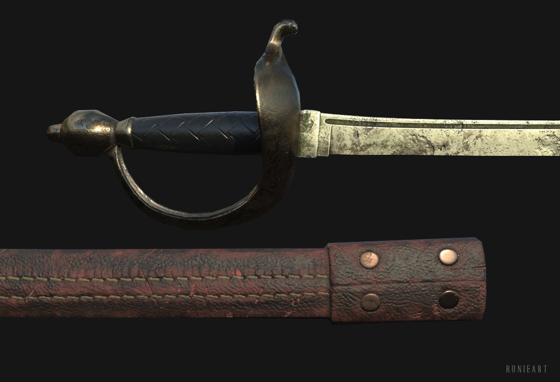 ArtStation - Pirate cutlass