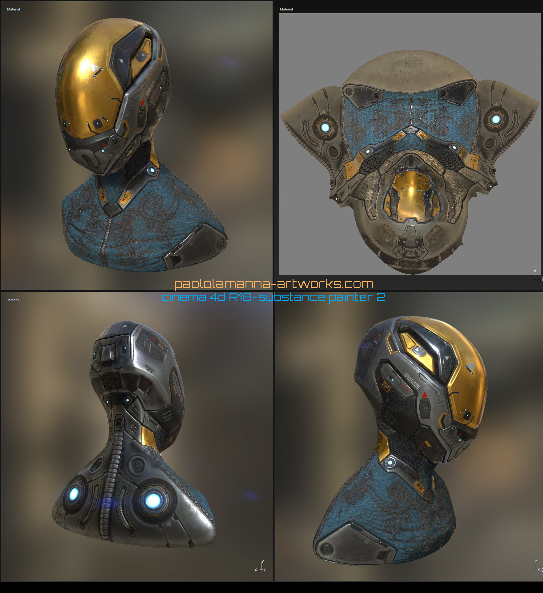 ArtStation - DROID head