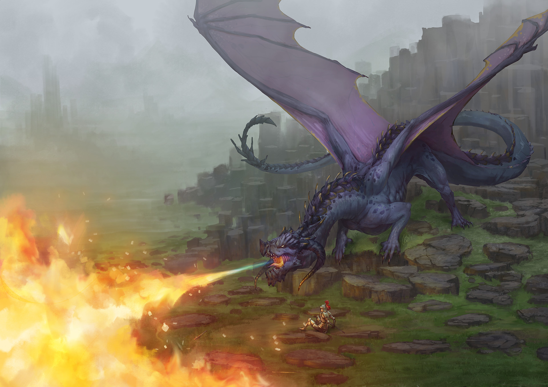 Daily Mythmonth: Dragon by Brenda van Vugt : r/ImaginaryDragons