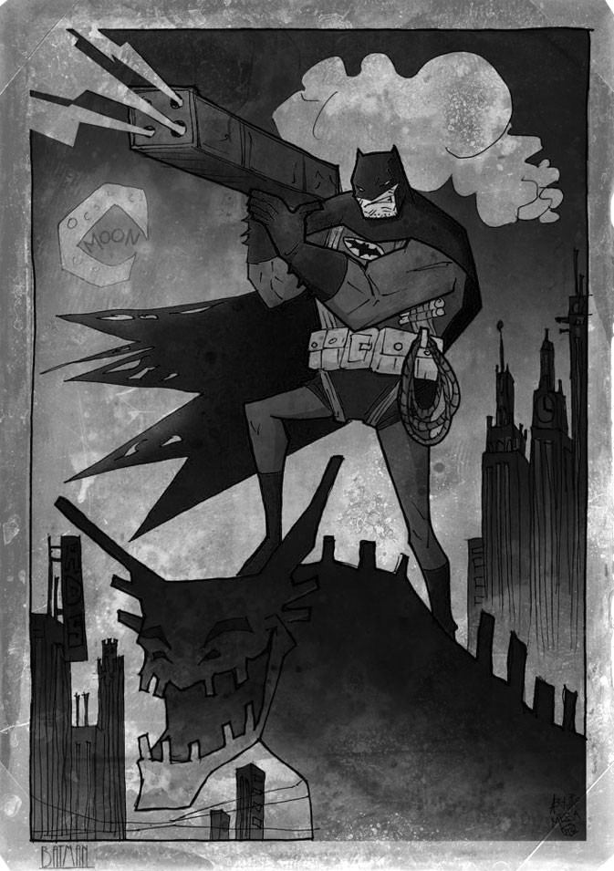ArtStation - Batman - Gotham City.